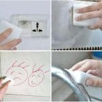 Burete Magic Din Melamina, 3 X 7 X 10 Cm Alb » Bootic